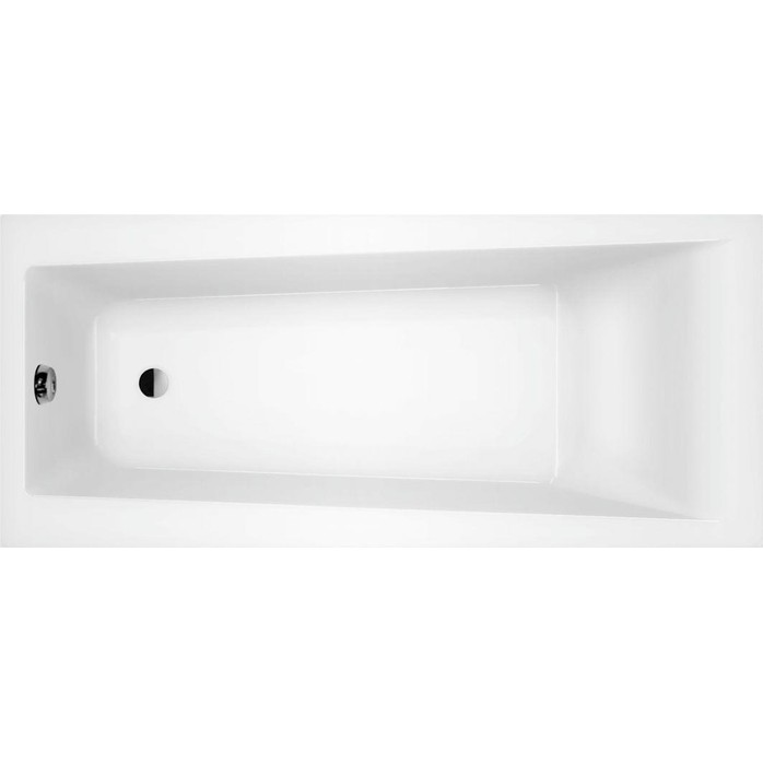Obdelníková vana 1700 x 750 mm, bílá - KERAMIKA SOUKUP